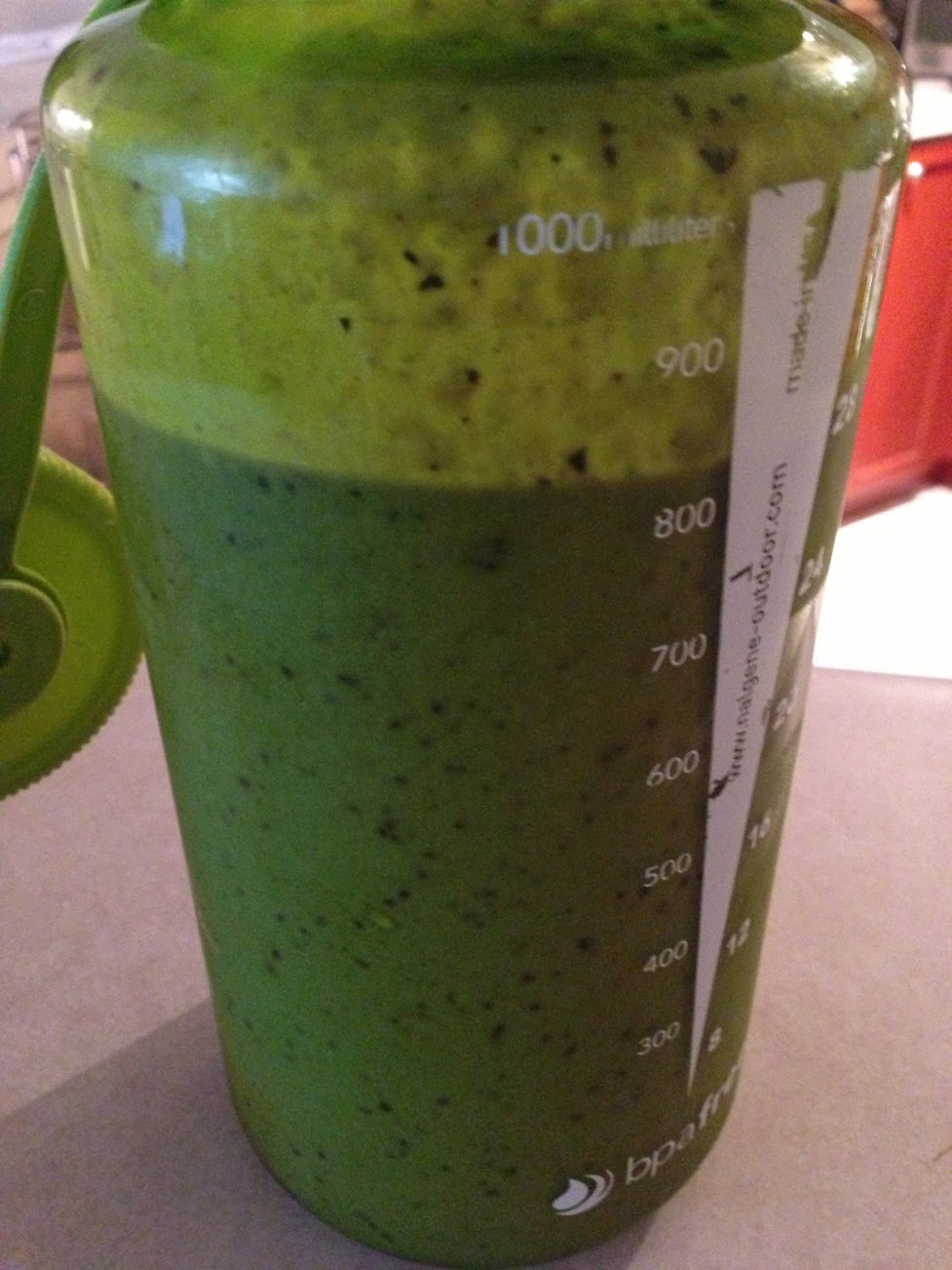 Mean Green Shake - I drink this every morning - AllAroundJoe